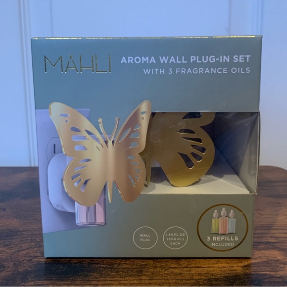 Mahli | Accents | Nwt Mahli Butterfly Aroma Wall Plug In Set | Poshmark